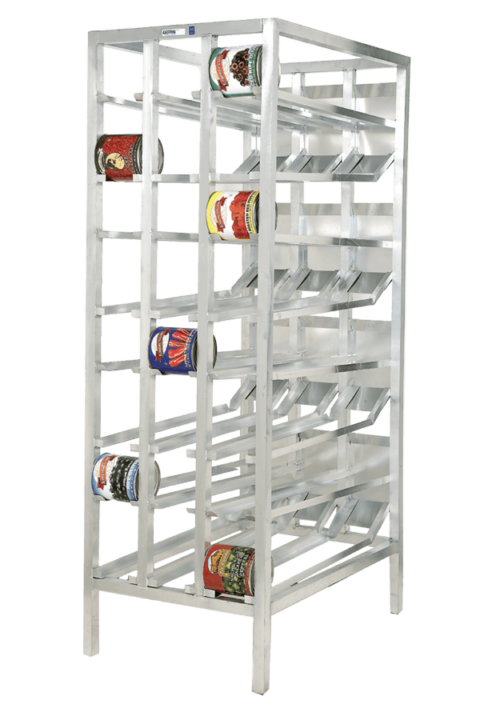 FIFO Can Storage Racks | First-in First-out | Channel Manufacturing